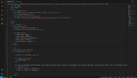 Praveen N On Linkedin Webdevelopment Codsoft Internship Webpage Portfolio Development