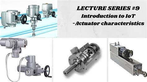 Actuator Characteristicsweightweight To Torque Ratiocompliance
