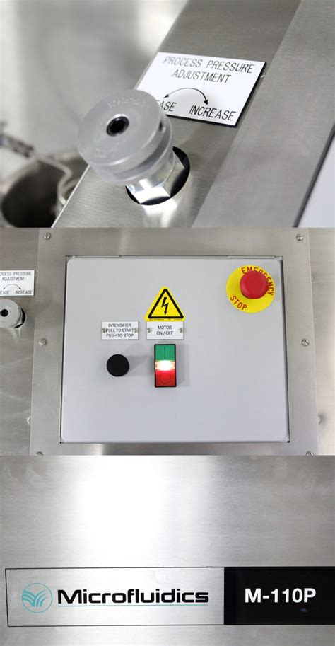 Microfluidics Benchtop Microfluidizer Homogenizer Mfg 2010