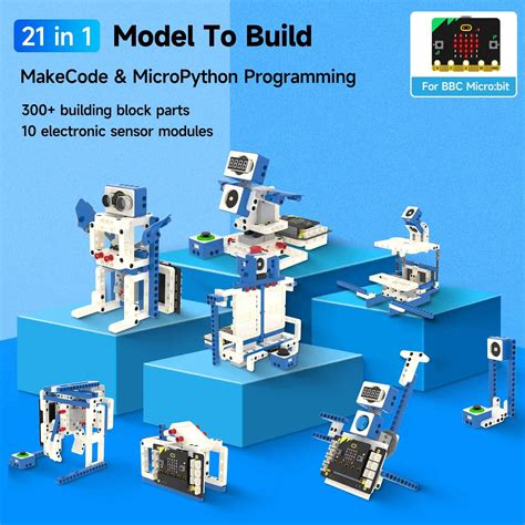 Yahboom 21 In 1 Microbit V2 Robotics Kit Diy Electronic Sensor Kit