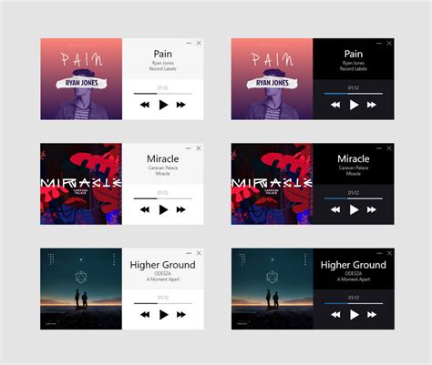 Minimalist Windows Media Player Skin By Lutures On DeviantArt
