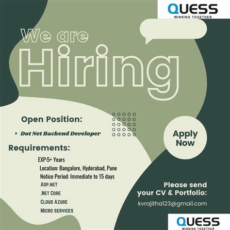 Rajitha K V On Linkedin Connections Dotnetdeveloper Dotnetbackenddevelopers Dotnetjobs