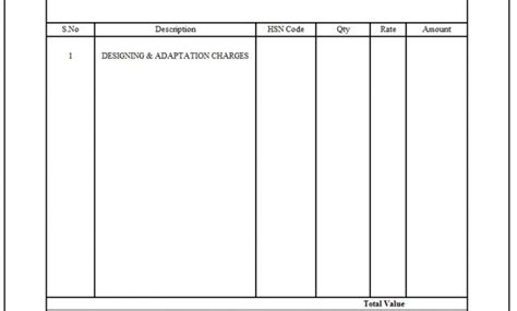 Gst Tax Invoice Format In Excel Word Pdf And Pdf Invoice Within Tax Invoice Template Doc
