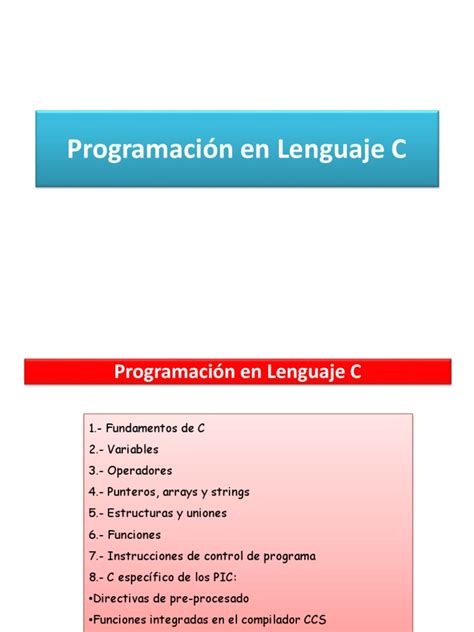 programación en lenguaje c pdf lenguaje de programación programa