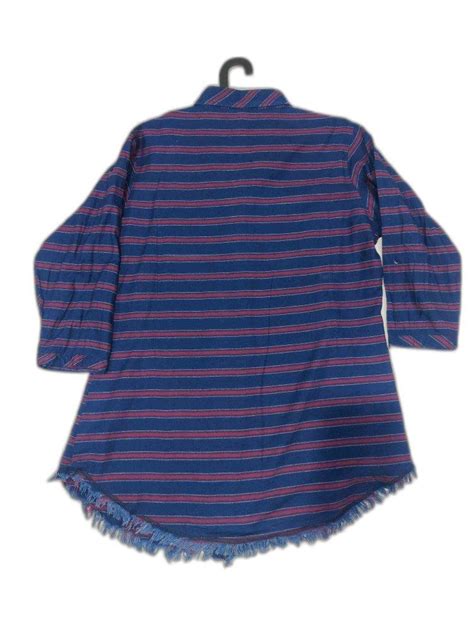 Adult Casual Wear Girls Blue Cotton Top Size Large At Rs 320piece In