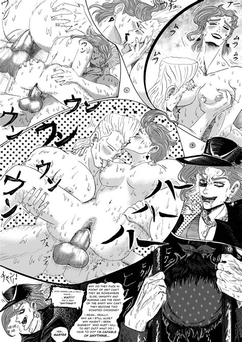 Rule 34 Doujinshi Page Hetero Sex Jean Pierre Polnareff Jojo S