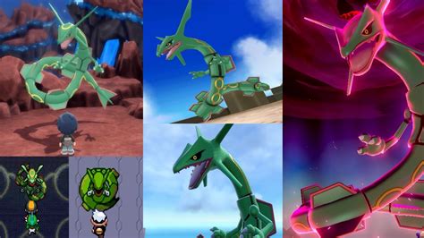 Evolution Of Rayquaza Battles 2002 2023 Youtube