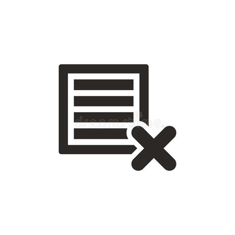 Delete Ecommerce Box Vector Icon Simple Element Illustration From Ui