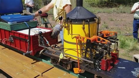 Dsp And Prr Fred Rau S Grasshopper Steam Engine Youtube
