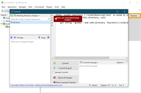 can t open repo on wsl directory · issue 9972 · gitextensions gitextensions · github