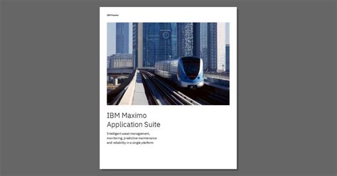 Ibm Maximo Application Suite Brytech Inc