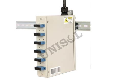 Din Rail Fiber Optic Patch Panel Unisol Communications