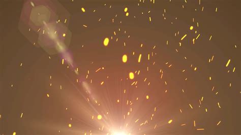 Glow Light Spark Ember Particle Background Loop Animation 3565334 Stock