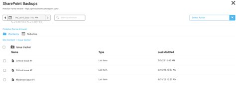 Sharepoint Online Lists Backup I Spanning Spanning