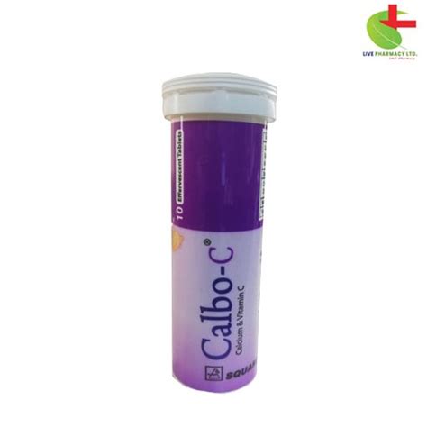 Calbo C Calcium And Vitamin C Effervescent Tablets Live Pharmacy