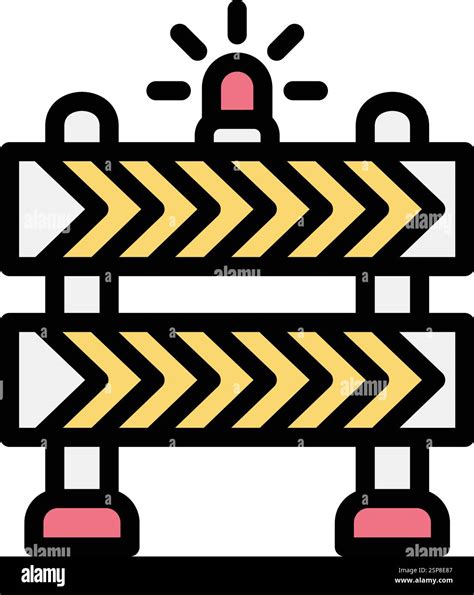 Barrier Vector Icon Design Illustration Stock Vector Image And Art Alamy