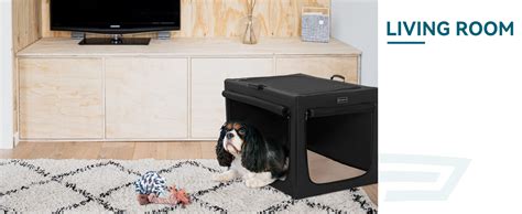 Petsfit Portable Soft Sided Dog Crate Travel Kennel For Large Dogs