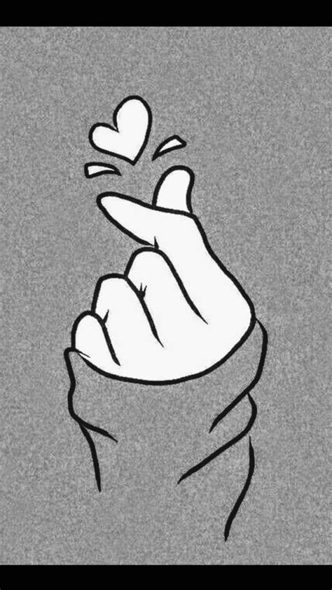 Bts Finger Heart Wallpapers
