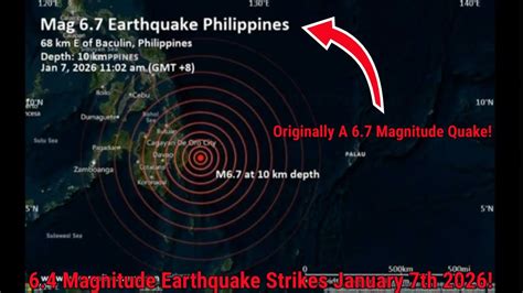 64 Magnitude Earthquake Strikes January 7th 2026 Youtube