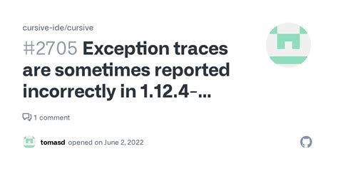 Exception Traces Are Sometimes Reported Incorrectly In Eap Issue Cursive Ide