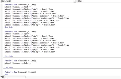 Dima Syauqi Cara Menampilkan Database Mysql Pada Visual Basic 60