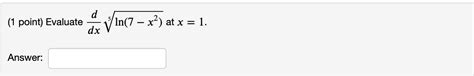 Solved Evaluate Chegg