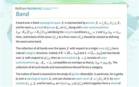 Band 来自 数学天地 数学天地