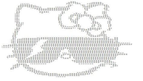 ⋆ೃ࿔･ Ascii Art Text Art Dots Art