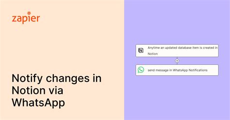 Anytime An Updated Database Item Is Created In Notion Send Message In Whatsapp Notifications