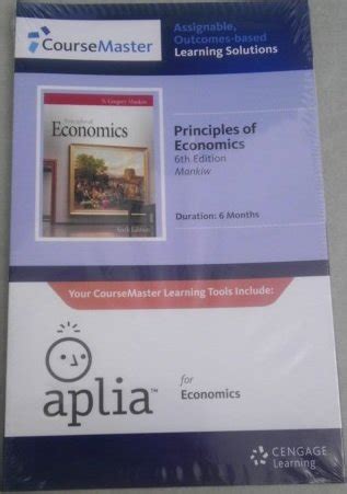 PRIN OF ECONOMICS APLIA 1 SEM Mankiw Amazon Com Books