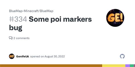 some poi markers bug · issue 334 · bluemap minecraft bluemap · github