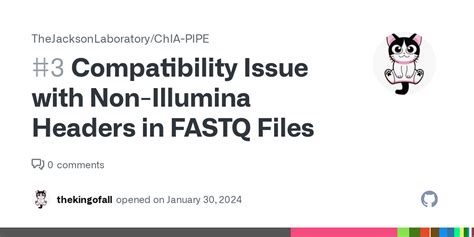 Compatibility Issue With Non Illumina Headers In Fastq Files · Issue 3 · Thejacksonlaboratory
