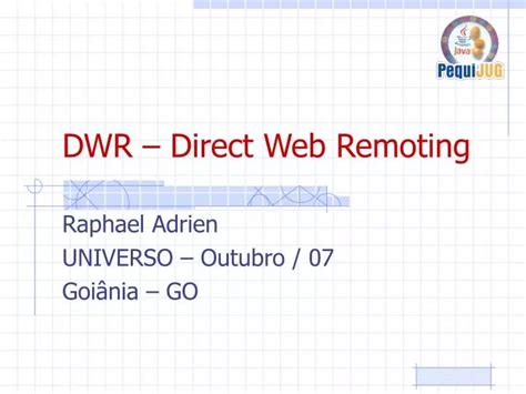 Ppt Understanding Web Technologies Dwr Ria Ajax Xml Powerpoint Presentation Id3878911