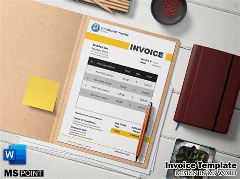 Retail Invoice Template Design In Ms Word Ms Point