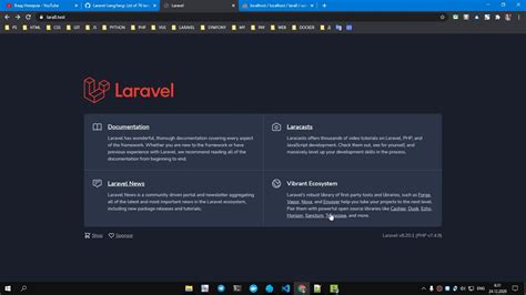 УСТАНОВКА Jetstream • Laravel 8 авторизация русский язык Youtube