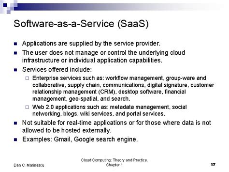 Chapter 1 Introduction Dan C Marinescu Cloud Computing