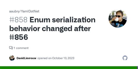 Enum Serialization Behavior Changed After Issue Aaubry YamlDotNet GitHub