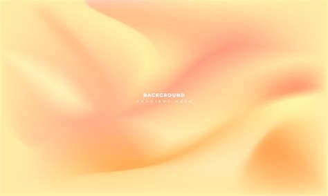 Premium Vector Orange Gradient Mesh Background Template Copy Space Fluid Colour Backdrop Design