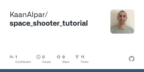 Github Kaanalparspaceshootertutorial