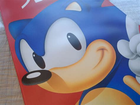 Club Sega Sonic Banner Arcade Art Repro