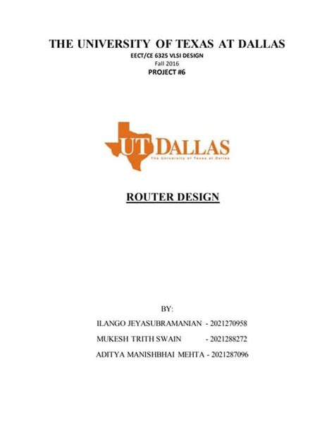 Router 1x3 Rtl Design And Verification Pdf Computer Networking