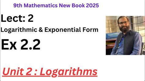Converting Between Logarithmic & Exponential Forms | Math Community ...