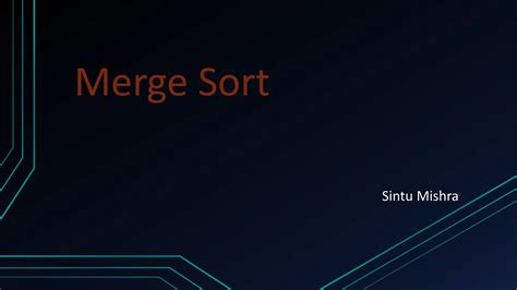 Presentation Merge Sortpptx
