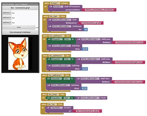 create animated extension extensions mit app inventor community