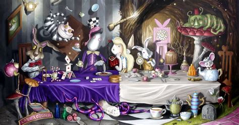 Alice In Wonderland Inspired Surreal Art Launched At Guildford Gallery Get Surrey