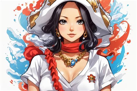 Boa Hancock One Piece Anime Kuja Pirates Seigneur De La Guerre De La
