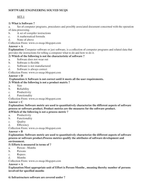 144118425 Software Engineering Solved Mcqs Software Engineering