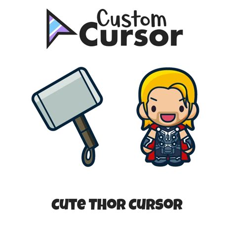 cute thor cursor custom cursor
