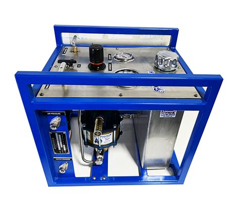 Hydraulic Pressure Test Unit Liquid Tank Hydrostatic Pump