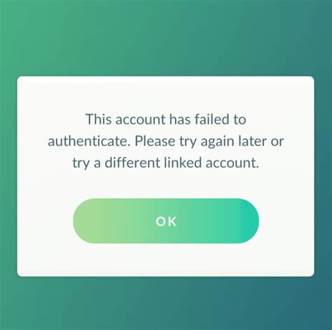 account failed to authenticate r pokemongoph